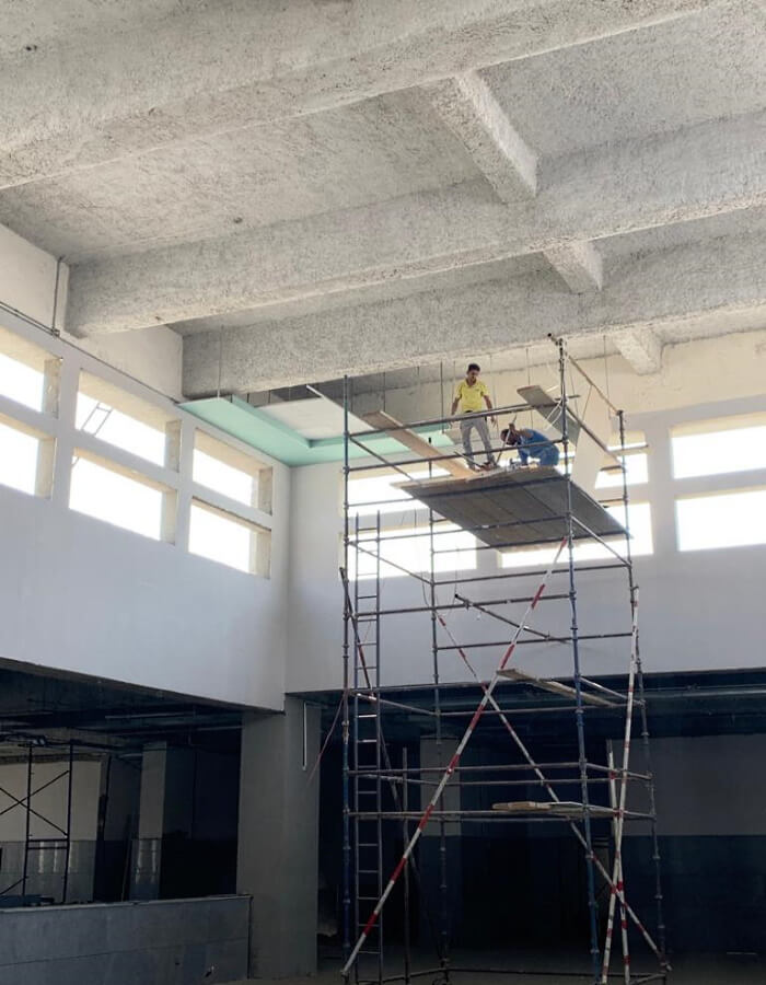 Protection Incendie Structure Béton avec Projiso